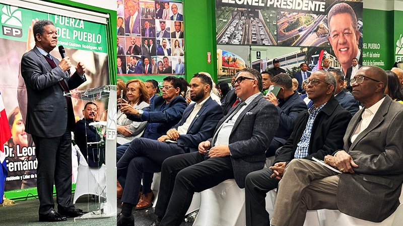 Leonel presenta en NY libro sobre razón e historia de la Fuerza del Pueblo